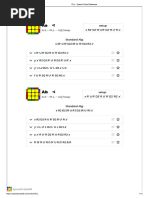 4x4 Cube Parity Algorithms | PDF