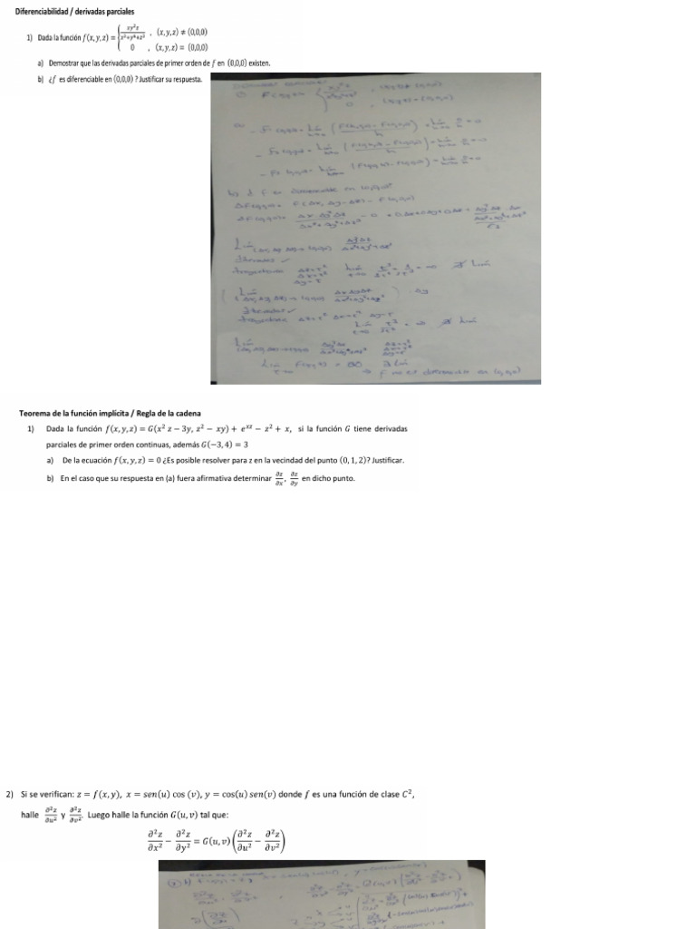 Lista Complementaria 2 Mate 3 | PDF