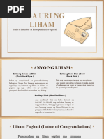 Mga Uri NG Liham - Larang | PDF