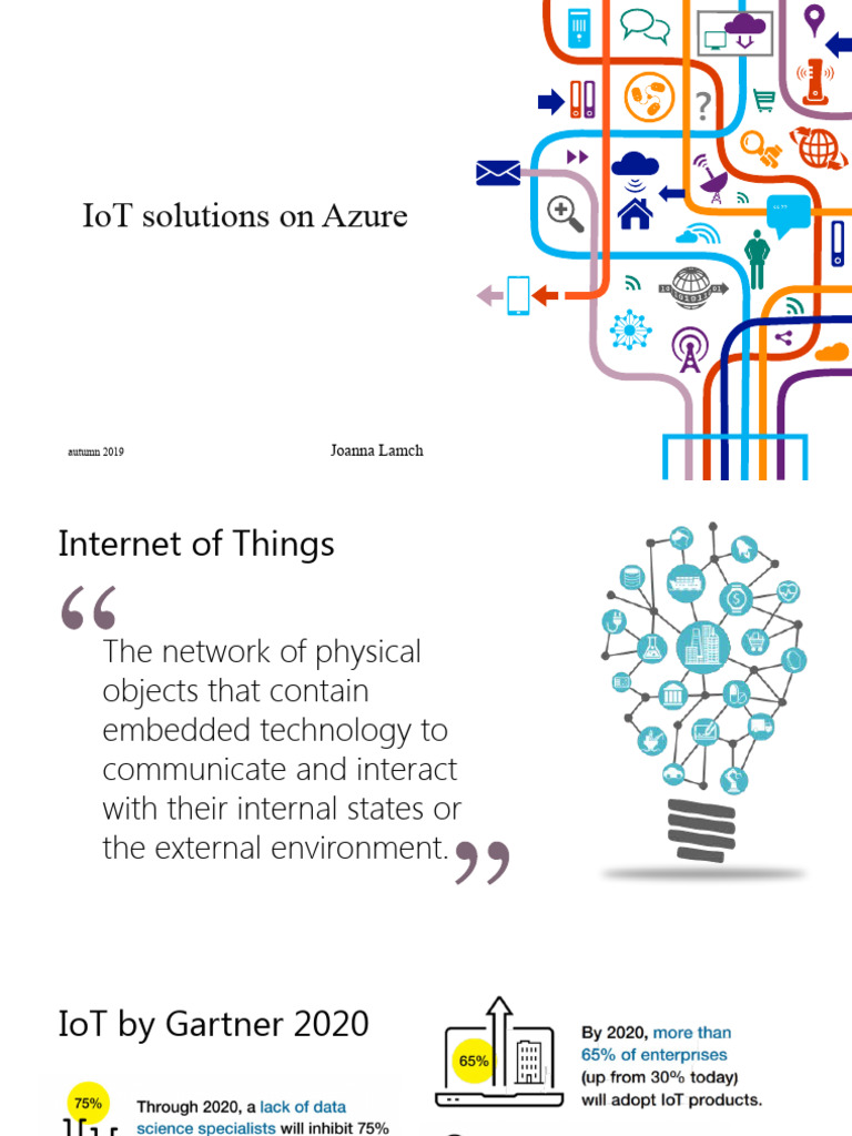 IoTOnAzure Dotnetconf | PDF | Internet Of Things | Microsoft Azure