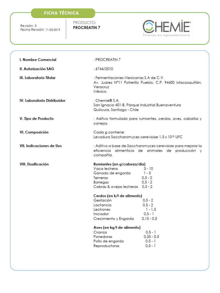Procreatin 7 FT | PDF