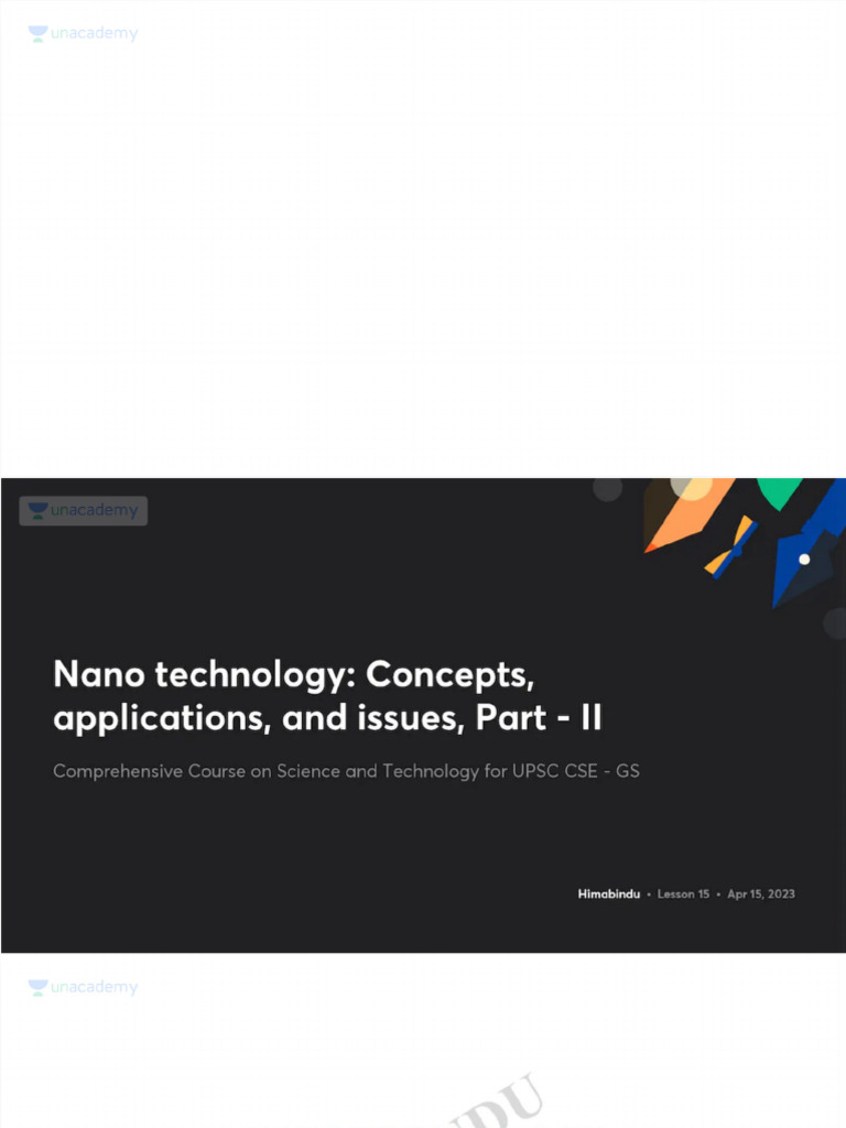 Nano Technology Concepts | PDF