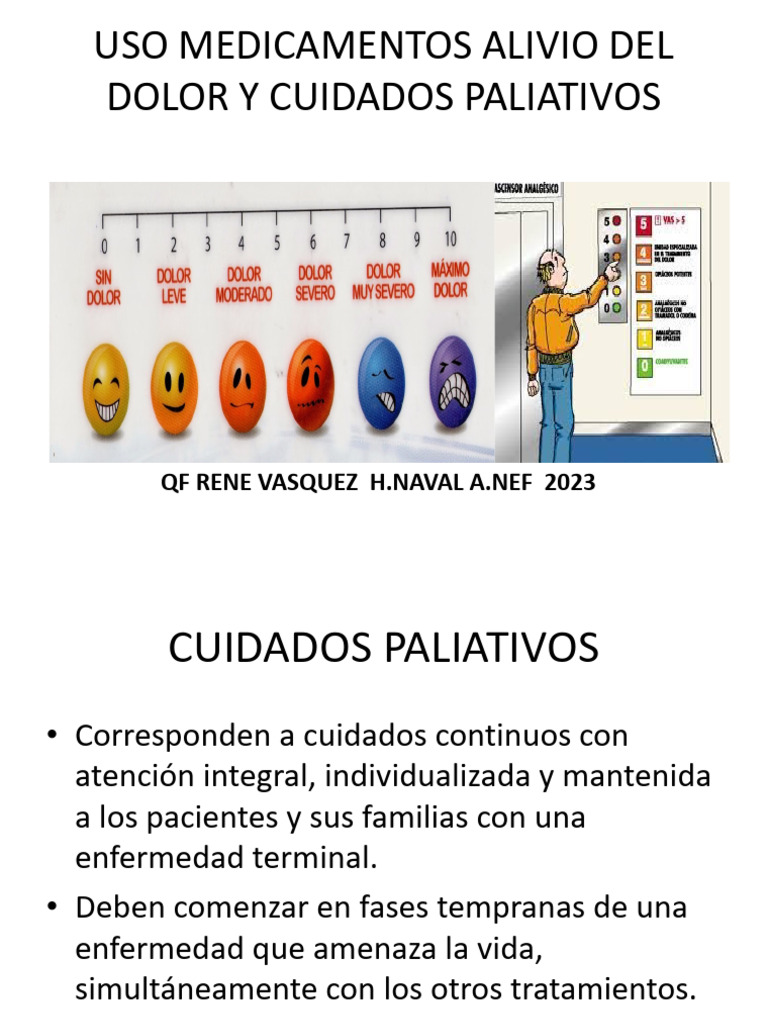 Dolor Y Cuidados Paliativos Marzo 2023 Pdf Analgésico Naloxona