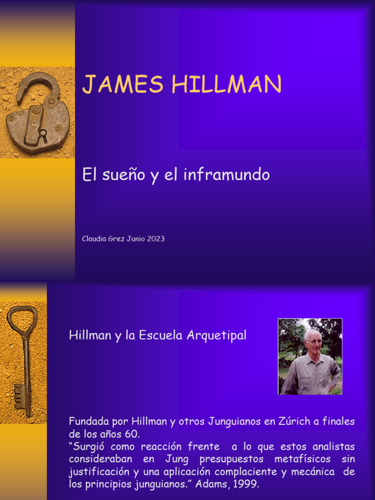 2023 James Hillman | PDF | Carl Jung | Sueño