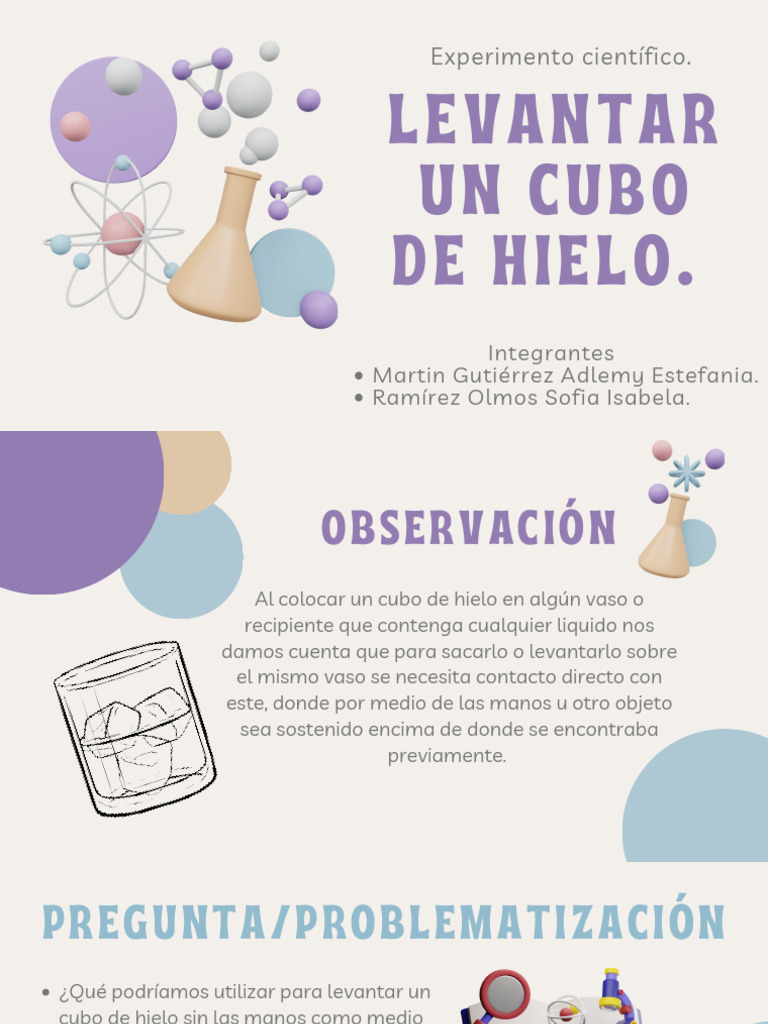 Experimento Científico. | PDF | Importar | Agua