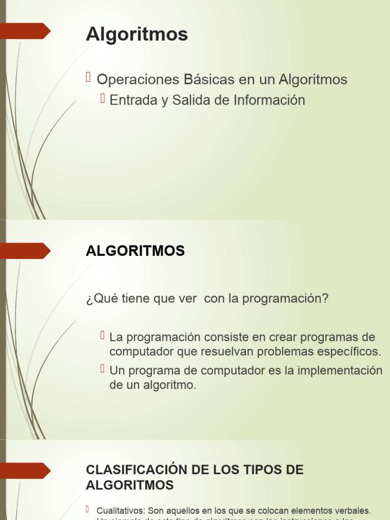 P2A Operaciones Basicas | PDF | Algoritmos | Variable (informática)