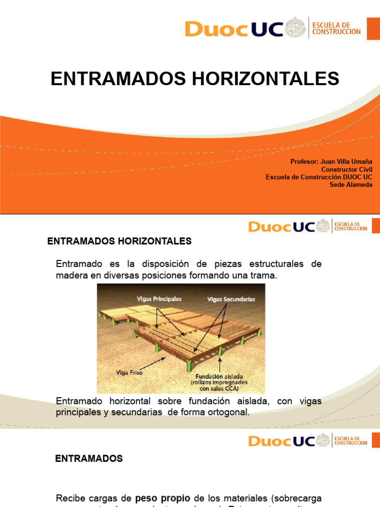 Entramados Horizontales | PDF | Viga (Estructura) | Hormigón