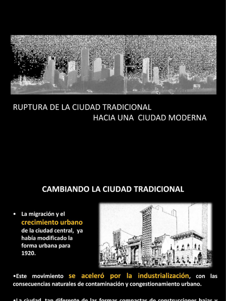 PDF Urbanismo Moderno Hacia Una Ciudad Moderna | PDF