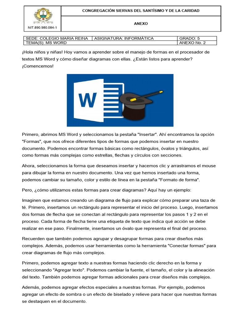 Anexo MS WORD | PDF | Informática