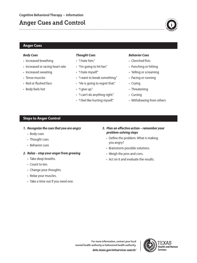 Life Anger Cues Controls | PDF | Anger | Behavioural Sciences