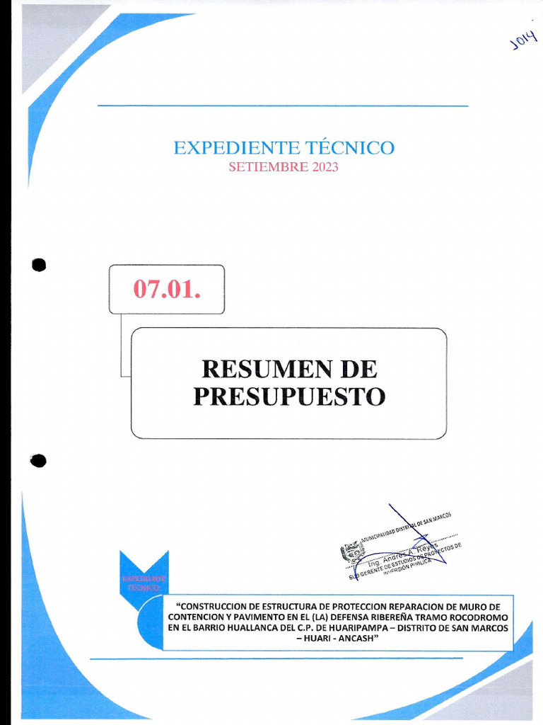 Ppto Muro de Contencion Tru | PDF
