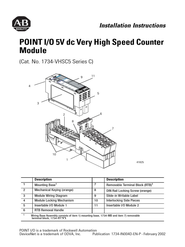 1734 VHSC5 P | PDF | Hazards | Input/Output