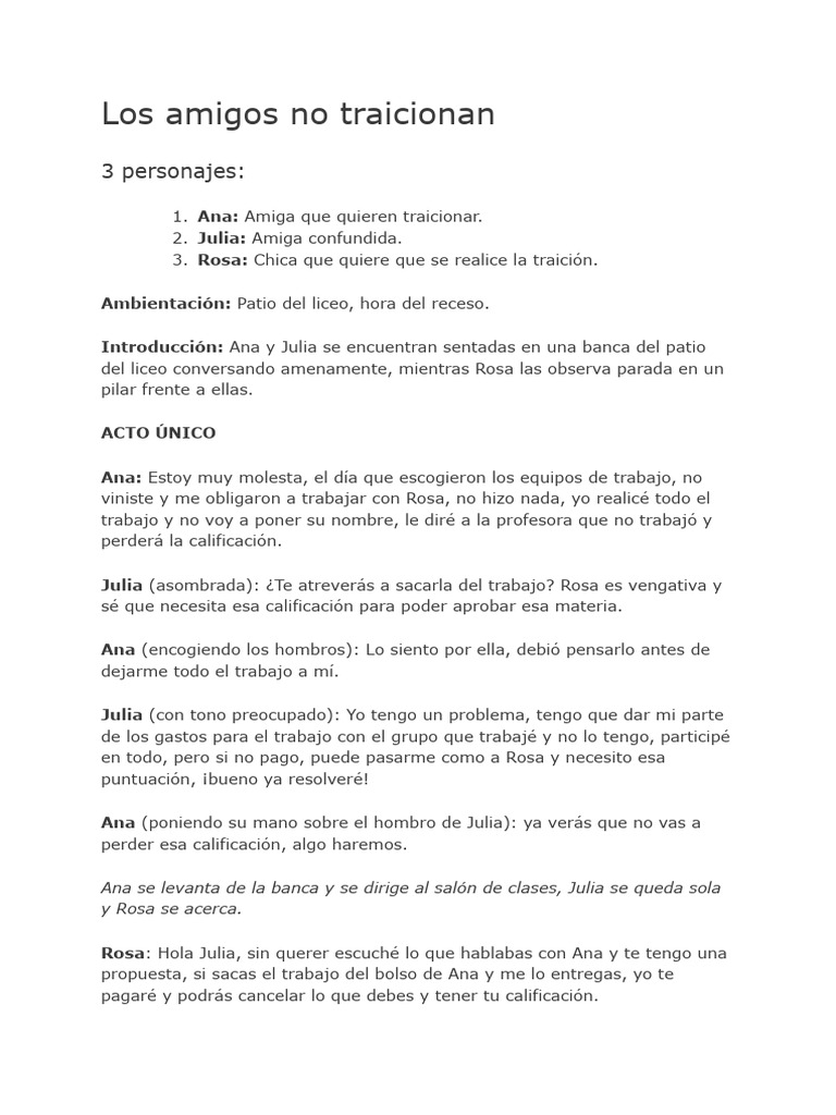 Los Amigos No Traicionan Pdf