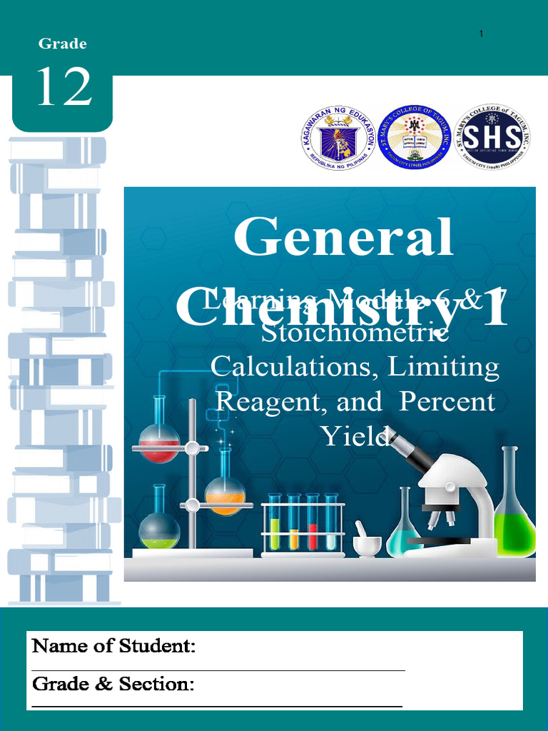 Genchem 1 Module 6 | PDF | Stoichiometry | Mole (Unit)