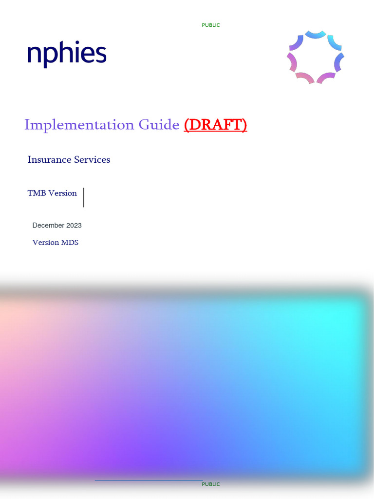 NPHIES Implementation Guide - MDS 03-12-2023 | PDF | Information ...