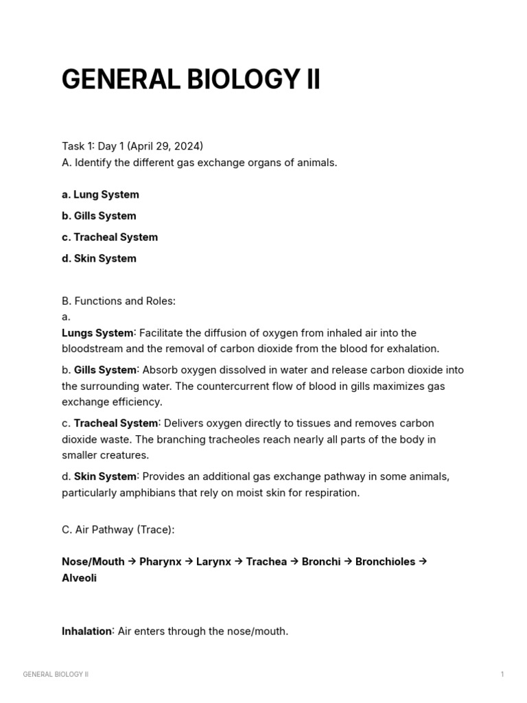 General Biology Ii | PDF | Leaf | Stoma