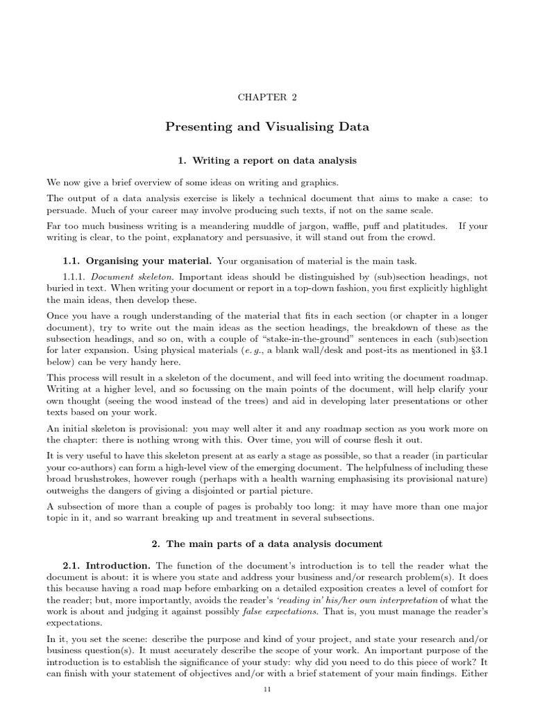 ch02 DataPresVisualisation | PDF | Histogram | Pie Chart