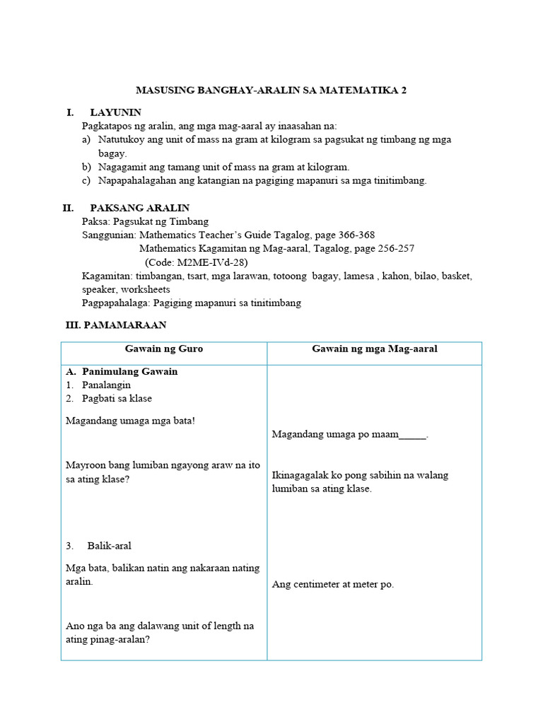 DLP Math 4th Quarter | PDF