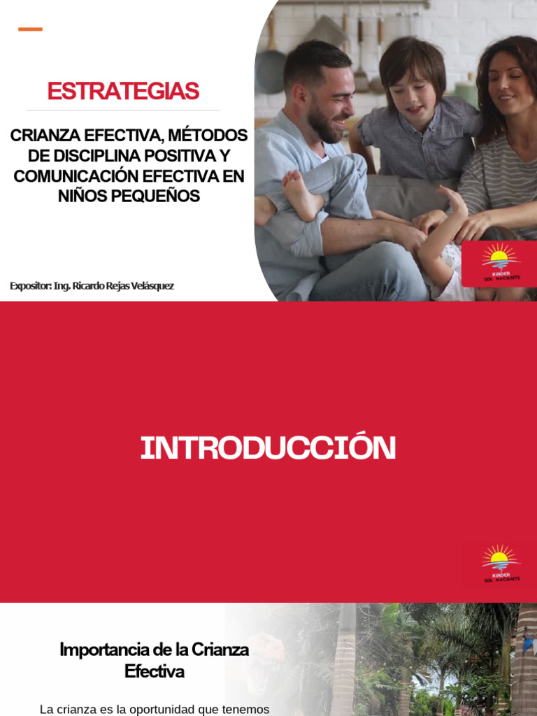 Crianza Efectiva, Métodos de Disciplina Positiva y Comunicación Efectiva en Niños Pequeños | PDF ...