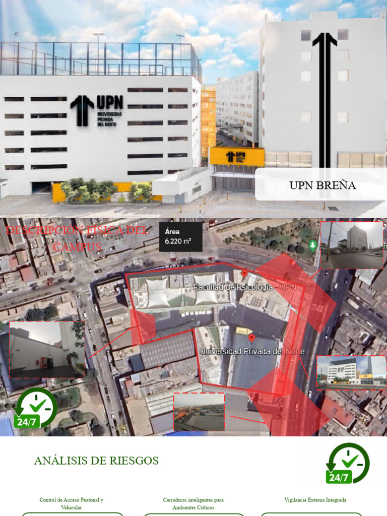 Análisis de Riesgos Upn Breña | PDF | Software | Biometría