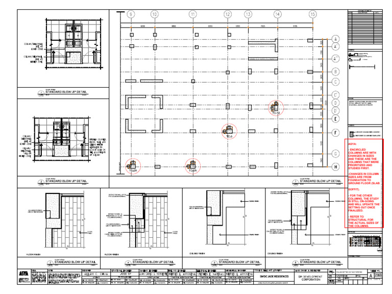 206B Column Setting Out and Tapering | PDF | Computers
