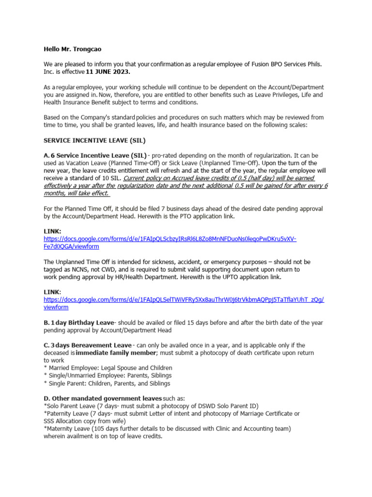 Regularization Notice Signed | Download Free PDF | Parental Leave | Family Regularization Notice Signed | Download Free PDF | Parental Leave | Family