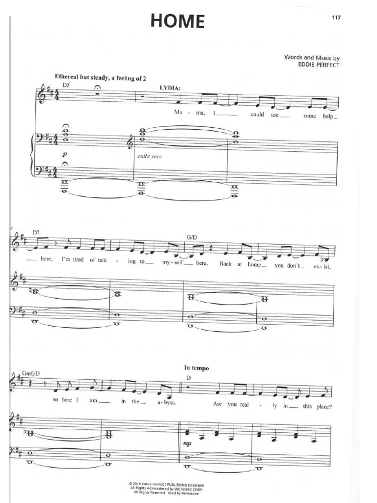 Home Sheet Music Beetlejuice Compress | PDF