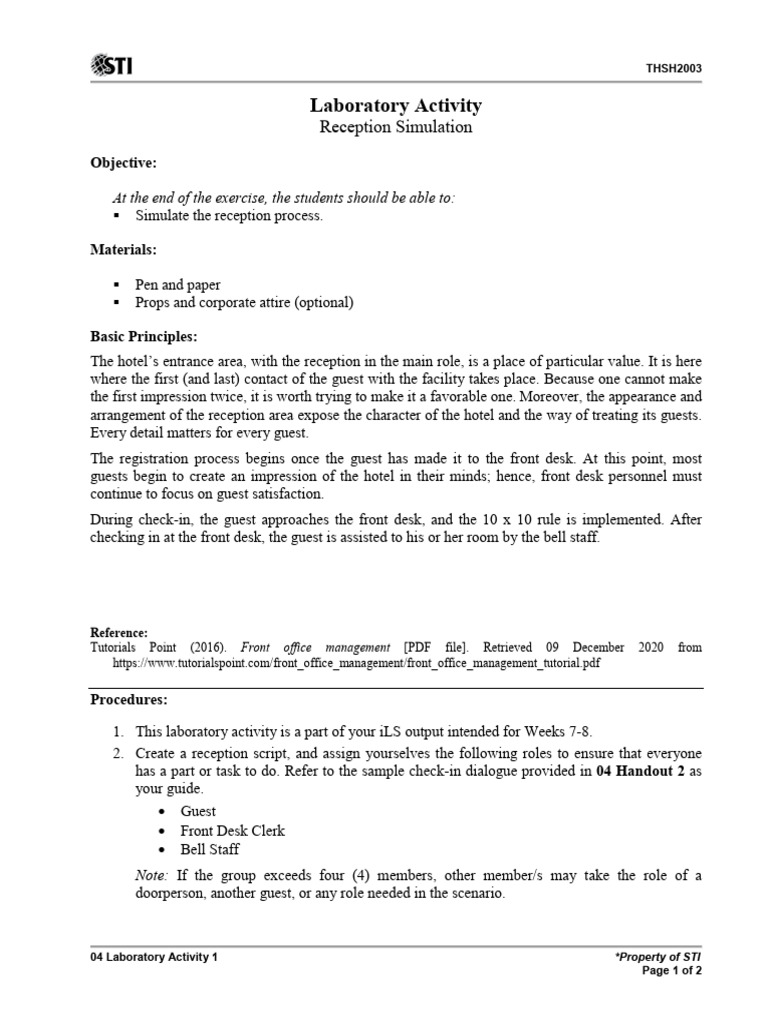 04 Laboratory Activity 1 Pdf