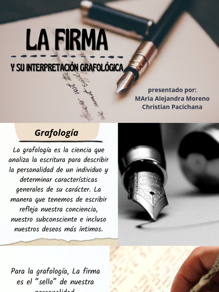 La Firma y su Significado Personal | PDF | Narcisismo | Psicología Social