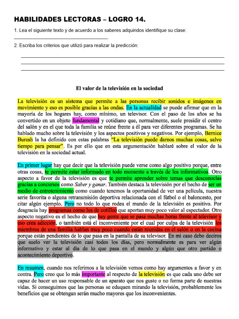 Habilidades Lectoras | PDF | Negocios