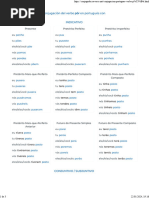 Conjugação do Verbo Ponhar | PDF | Tempo gramatical | Morfologia ...