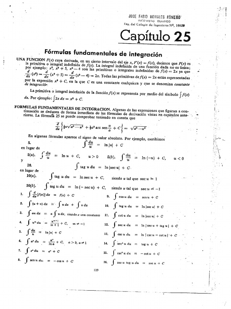 Repaso Integrales | PDF