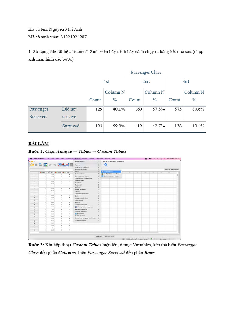 Nguyễn Mai Anh - 31221024987 - PTKD | PDF