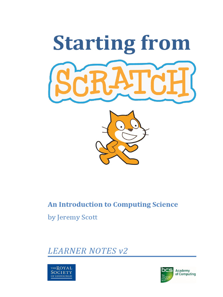 Scott YYYY Starting From Scratch | PDF | Input/Output | Scratch (Programming Language)