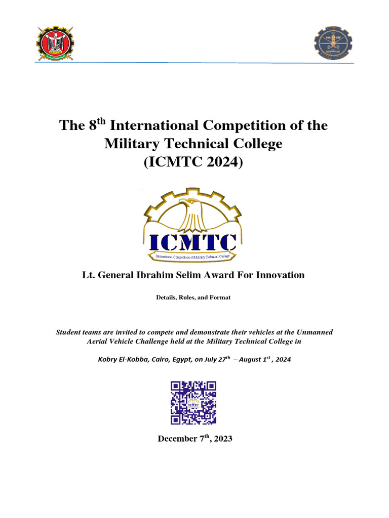 Icmtc 2024 - Uavc | PDF | Unmanned Aerial Vehicle | Flight Test