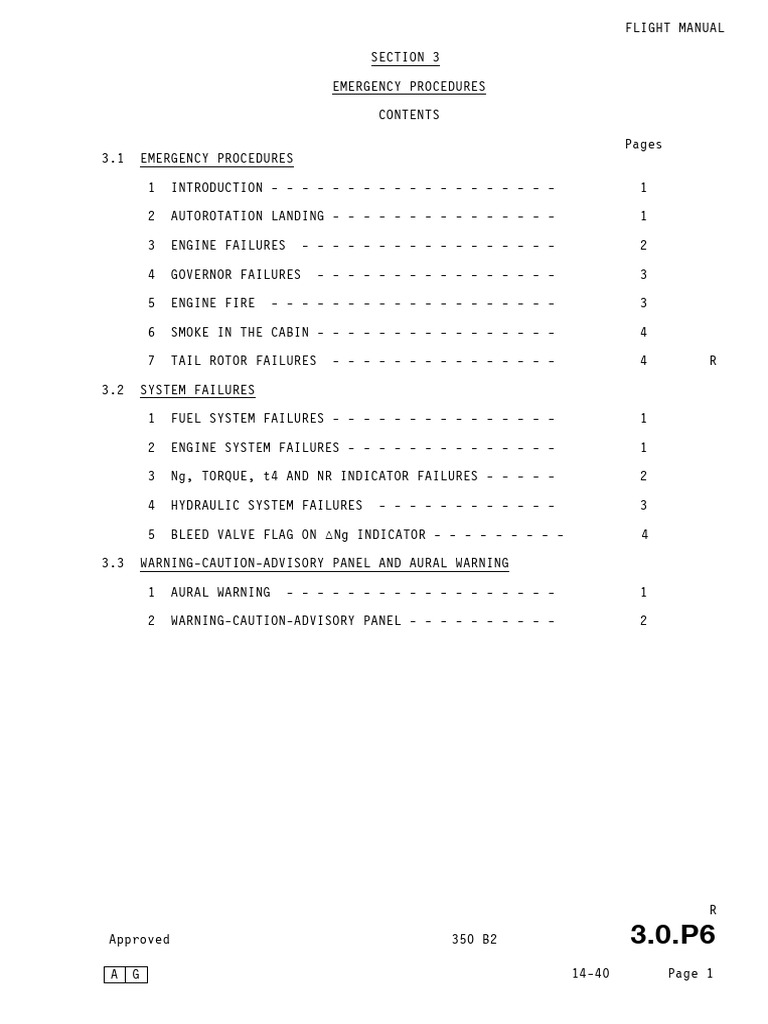 Chapter 3+4+5 PMV As350b2 | PDF | Helicopter Rotor | Aerospace
