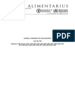 Codex GSFA and JECFA Overview | PDF | Food Safety