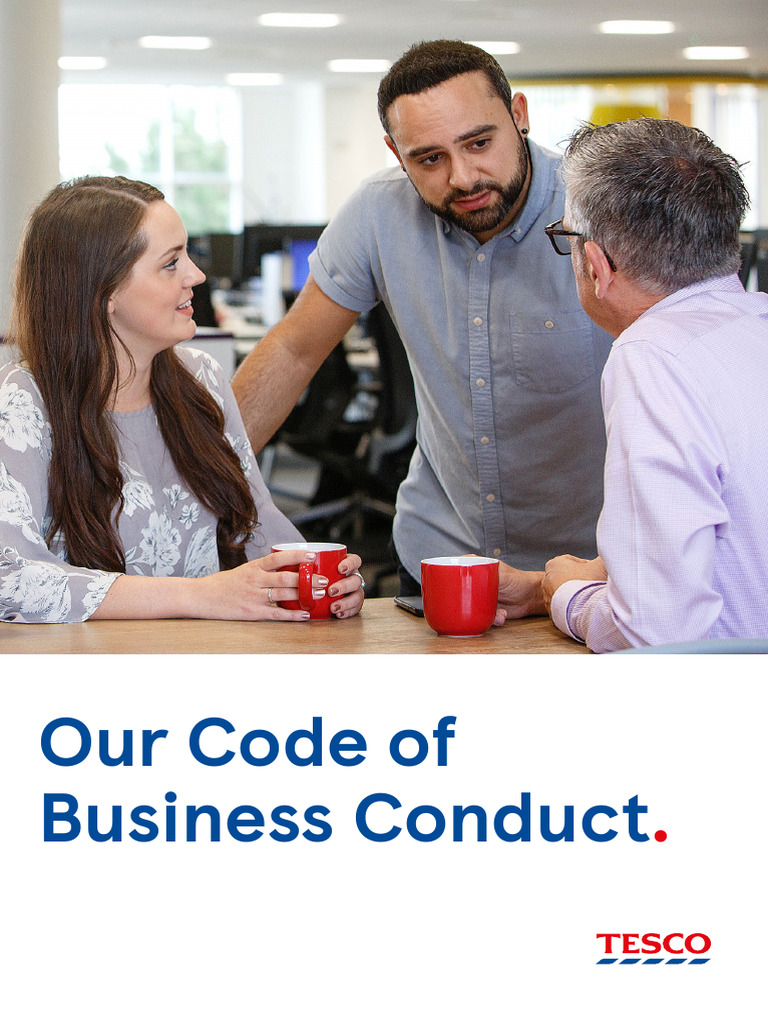 Tesco Code of Business Conduct 2018 | PDF | Supply Chain | Safety