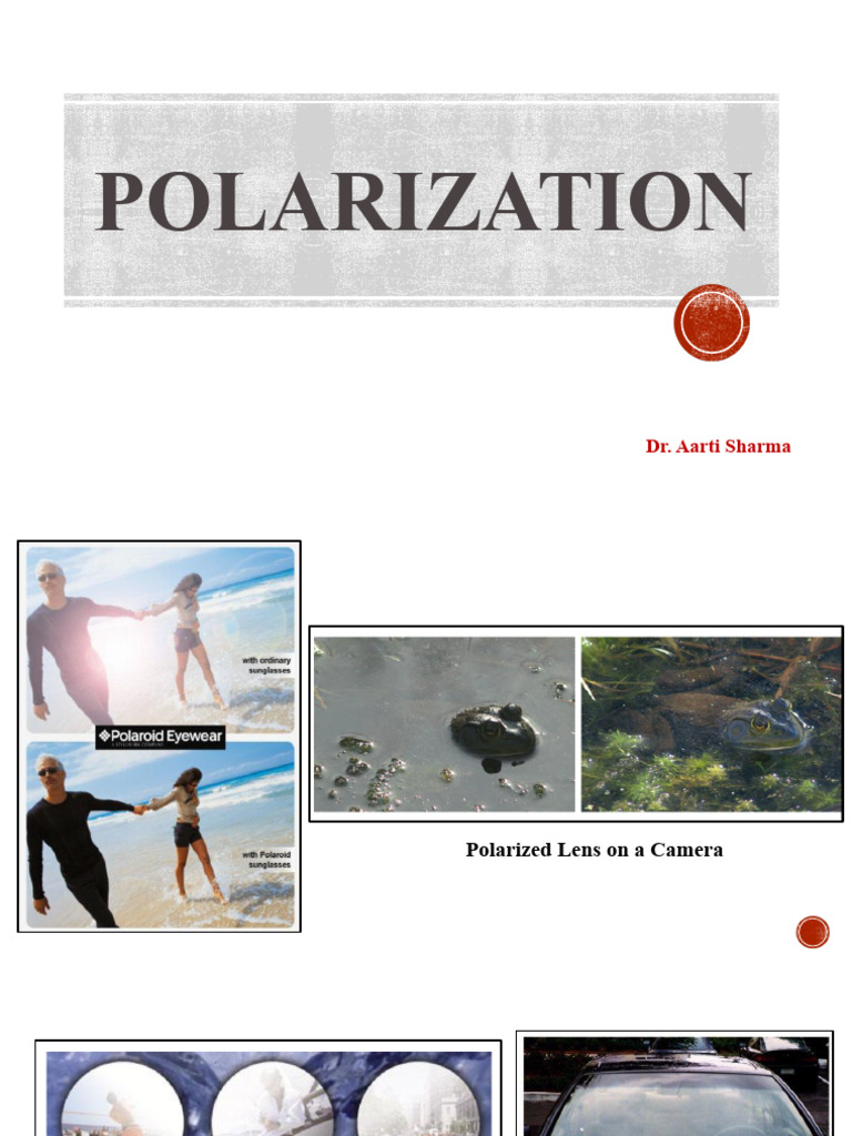 POLARIZATION | PDF | Polarization (Waves) | Waves