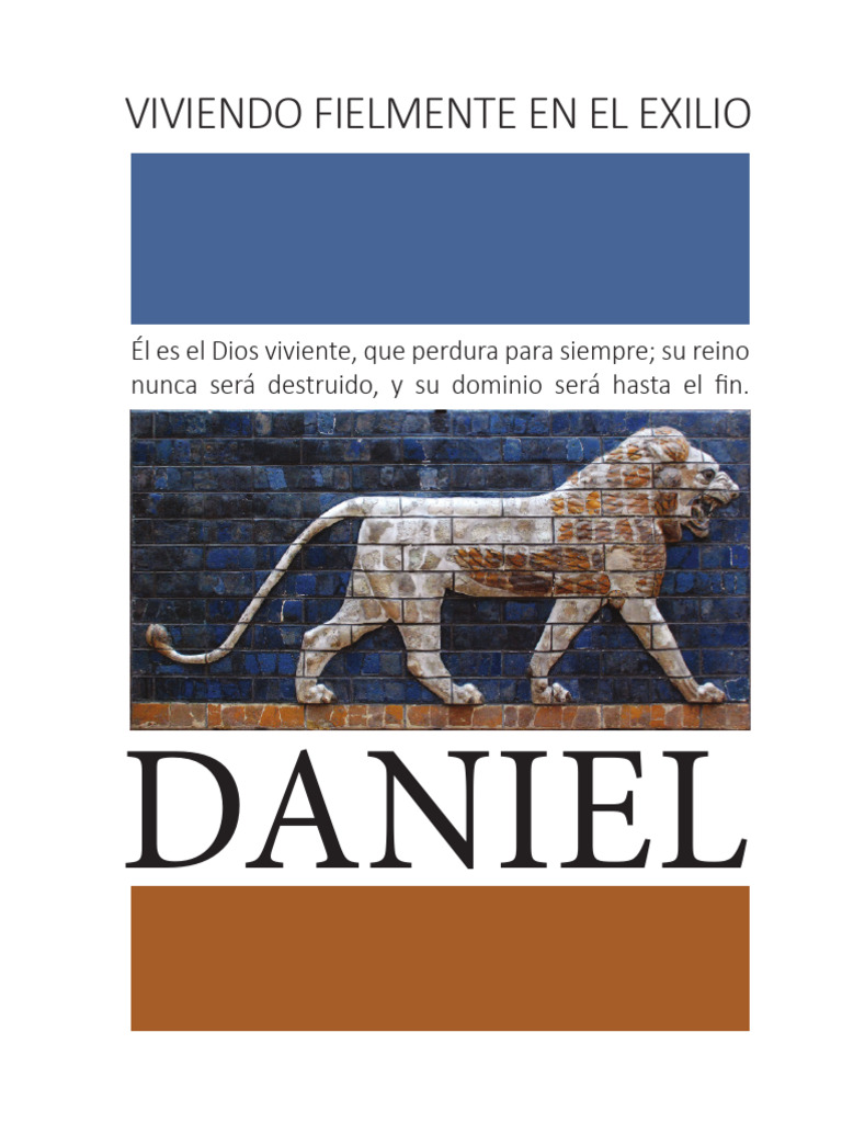 Estudio de Daniel | PDF | Daniel (figura bíblica) | Libro de daniel