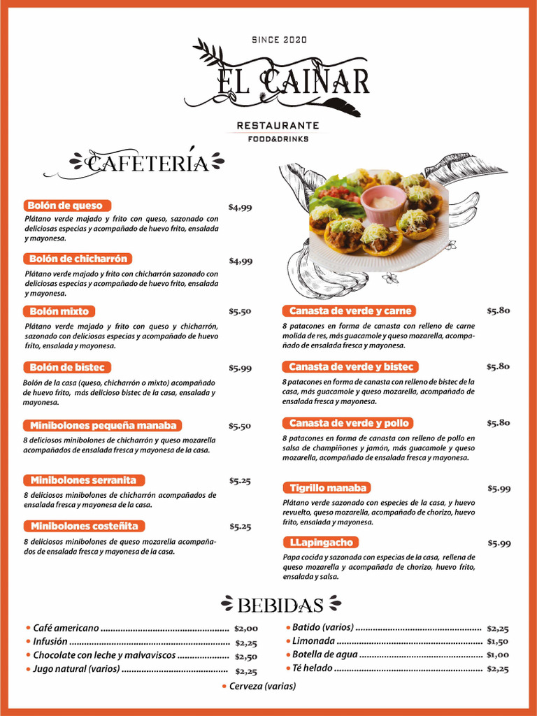 Menú Oct - 2023 | PDF