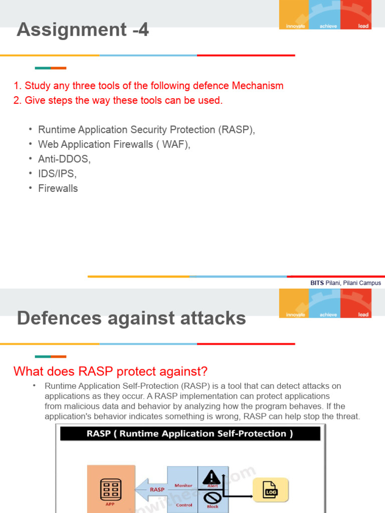 Ass4 2 | PDF | Firewall (Computing) | Denial Of Service Attack