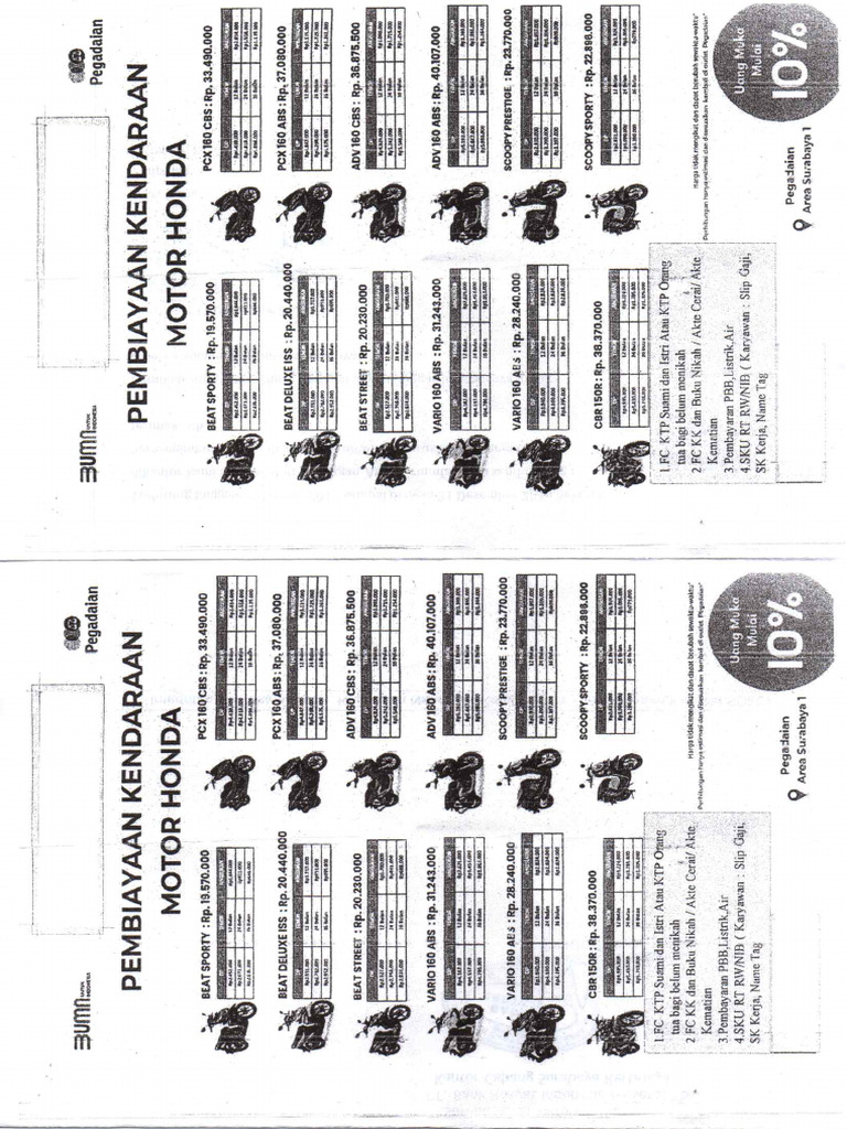 Brosur Pegadaian 3 | PDF