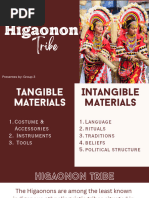 The Higaonon Tribe of Bukidnon | PDF | Wedding | Weaving