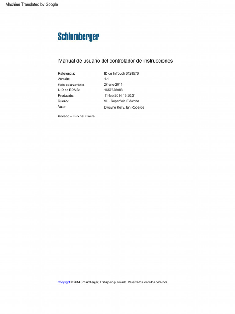 Instruct Controller User Manual - Ver 1-1-6128576 - 6128576 - 01 | PDF ...