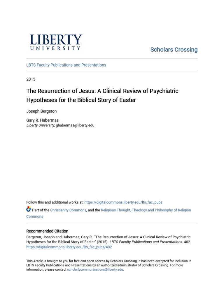 fulltext | PDF | Resurrection Of Jesus | Hallucination