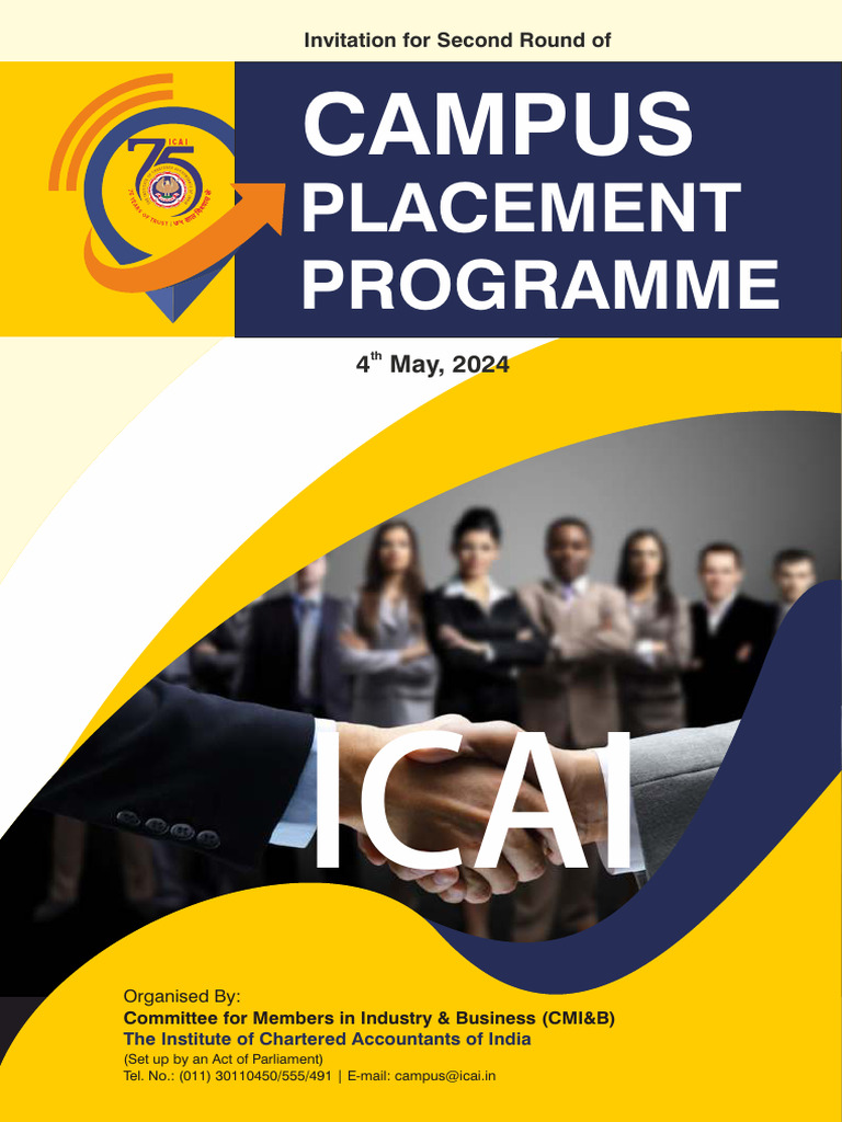 ICAI 2nd Campus Placement | PDF