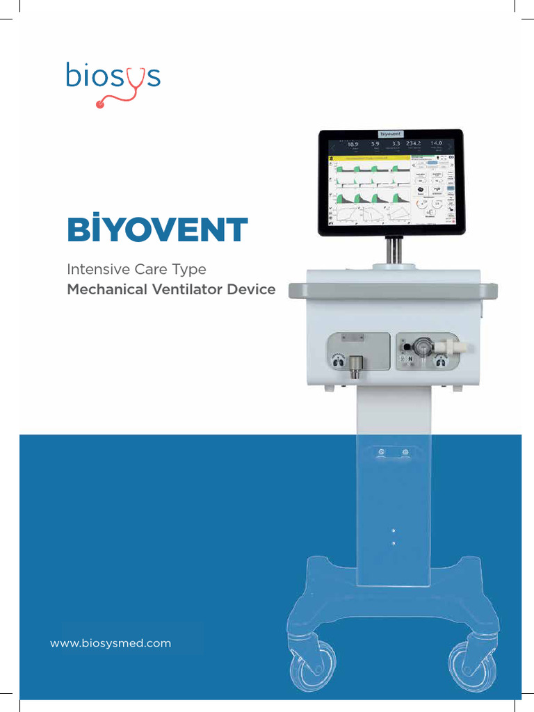 Biyovent Icu Ventilator Catalog | PDF | Intensive Care Unit | Health Care