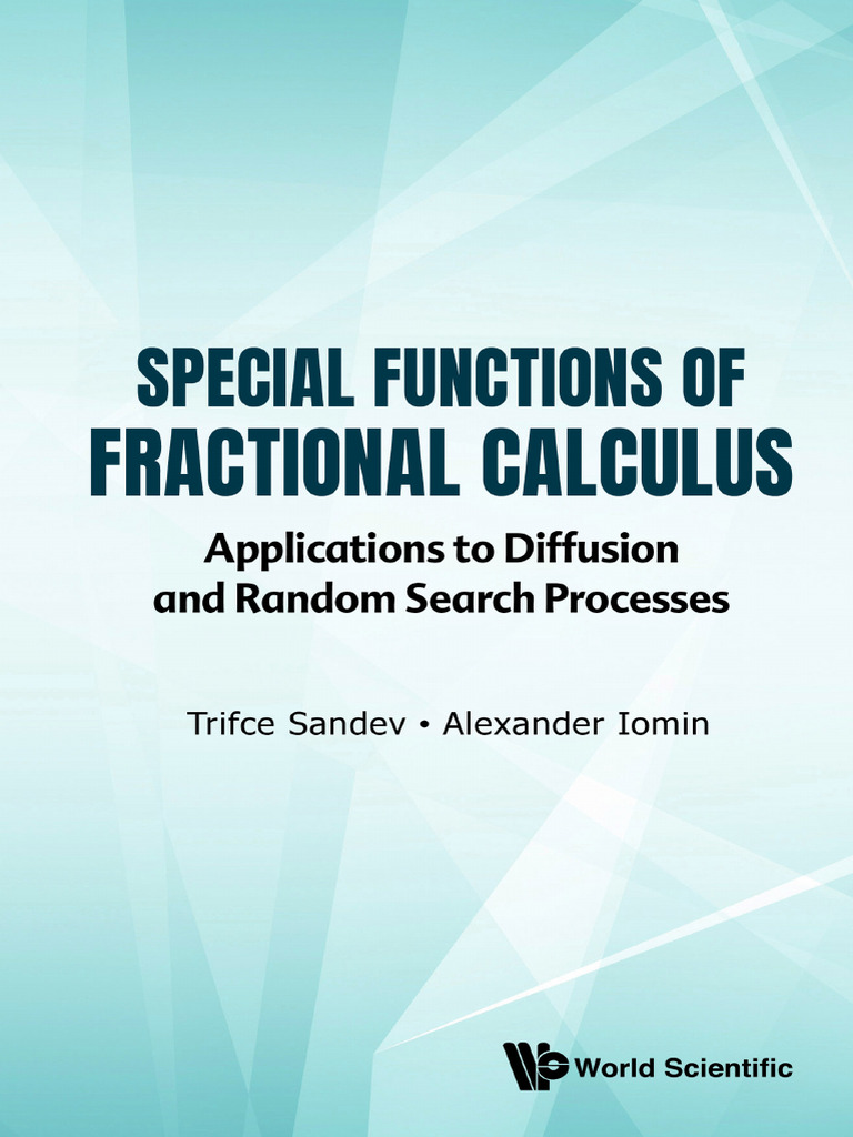 Special Functions of Fractional Calculus - Applications To - Trifce ...