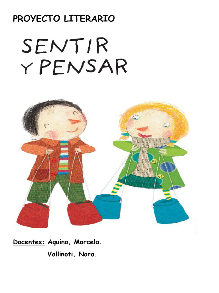 Proyecto Literario Sentir y Pensar en 2°a, B y C | PDF | Las emociones ...